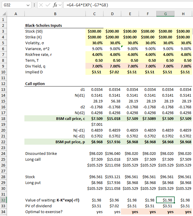 Practice Questions Learning Spreadsheet: Exotic Options - Bionic Turtle